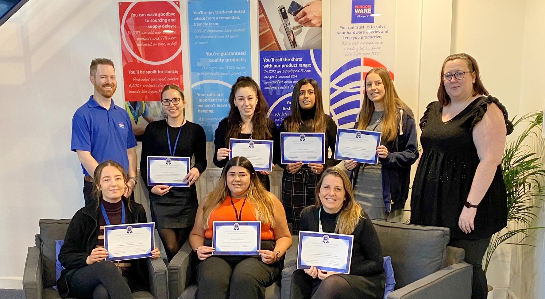 Staff training success is a big win for Window Ware sales and customer service team - Building ...